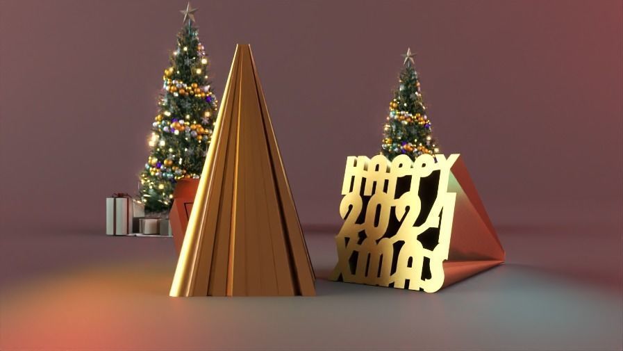Christmas Tree FREE free 3D model 3D printable | CGTrader