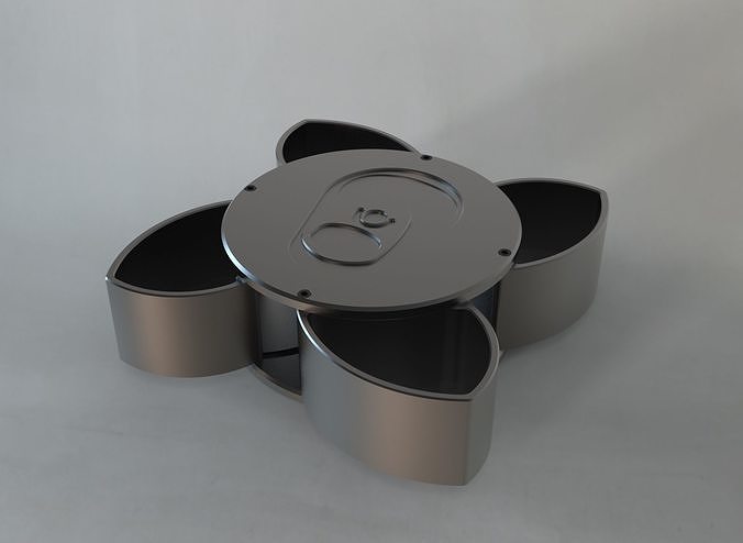 Storage Box Model 3D model 3D printable | CGTrader