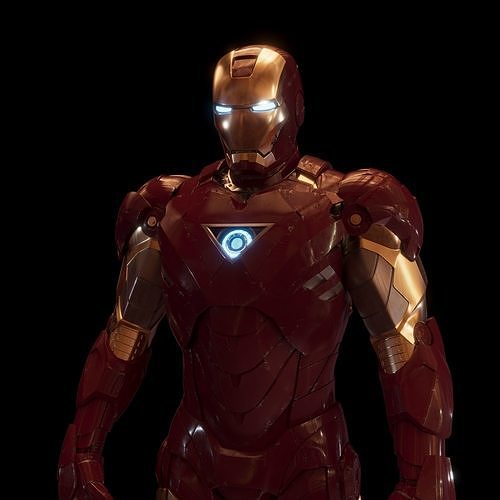Iron Man MK 6 3D model | CGTrader