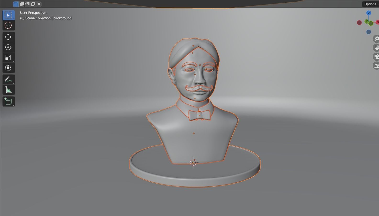 Haji Omar Said Tjokroaminoto 3D model | CGTrader