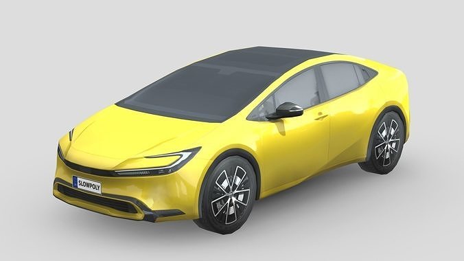 3D model Toyota Prius 2023 VR / AR / low-poly | CGTrader