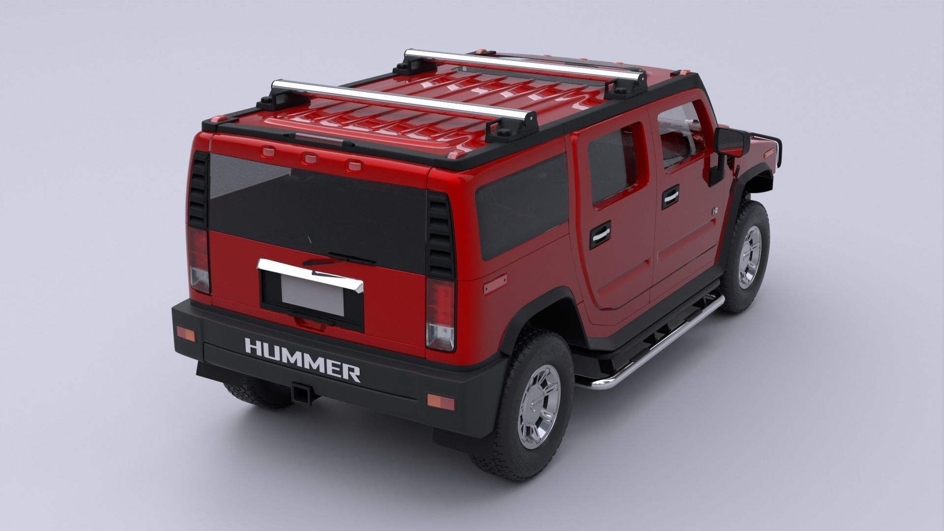 Hummer H2 3D model | CGTrader