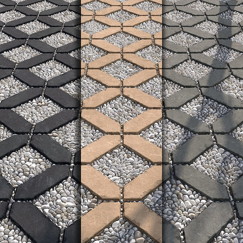 paving walkway PBR texture 006 Texture | CGTrader