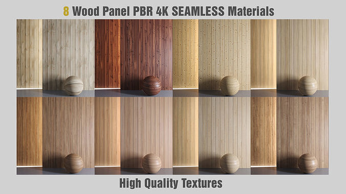 3D Model Collection Mrf Wood Panels VR / AR / low-poly | CGTrader