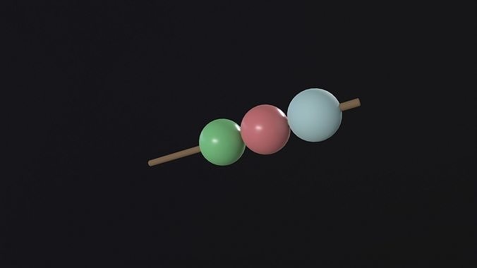 3D model Dango 3D Model VR / AR / low-poly | CGTrader