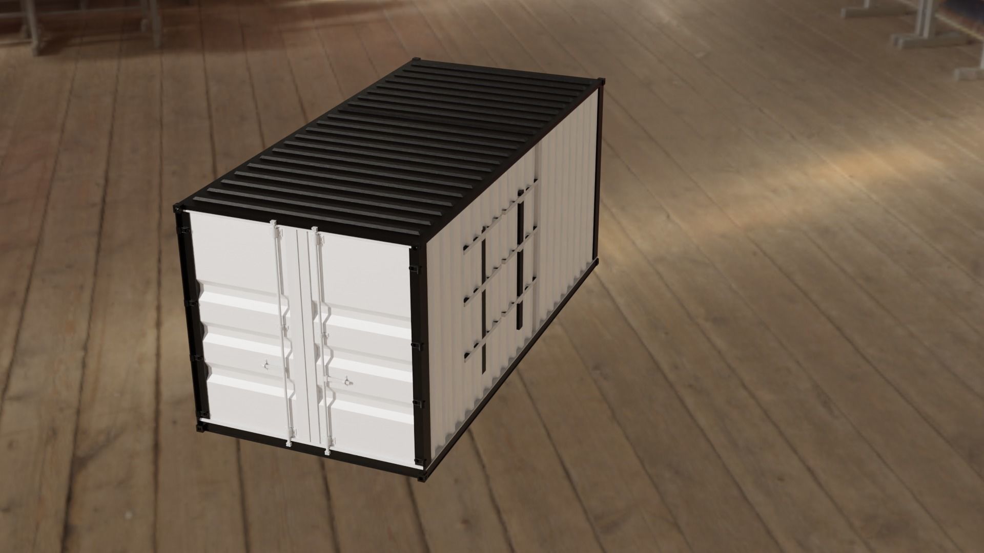 3D model Shipping Container 3D Model VR / AR / low-poly | CGTrader