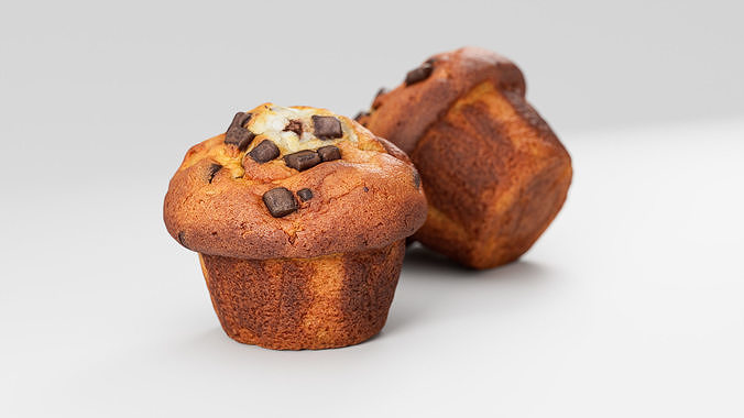 3D model Vanilla Muffin - 3D Scan VR / AR / low-poly | CGTrader