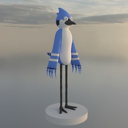 3D model mordecai 3d VR / AR / low-poly | CGTrader