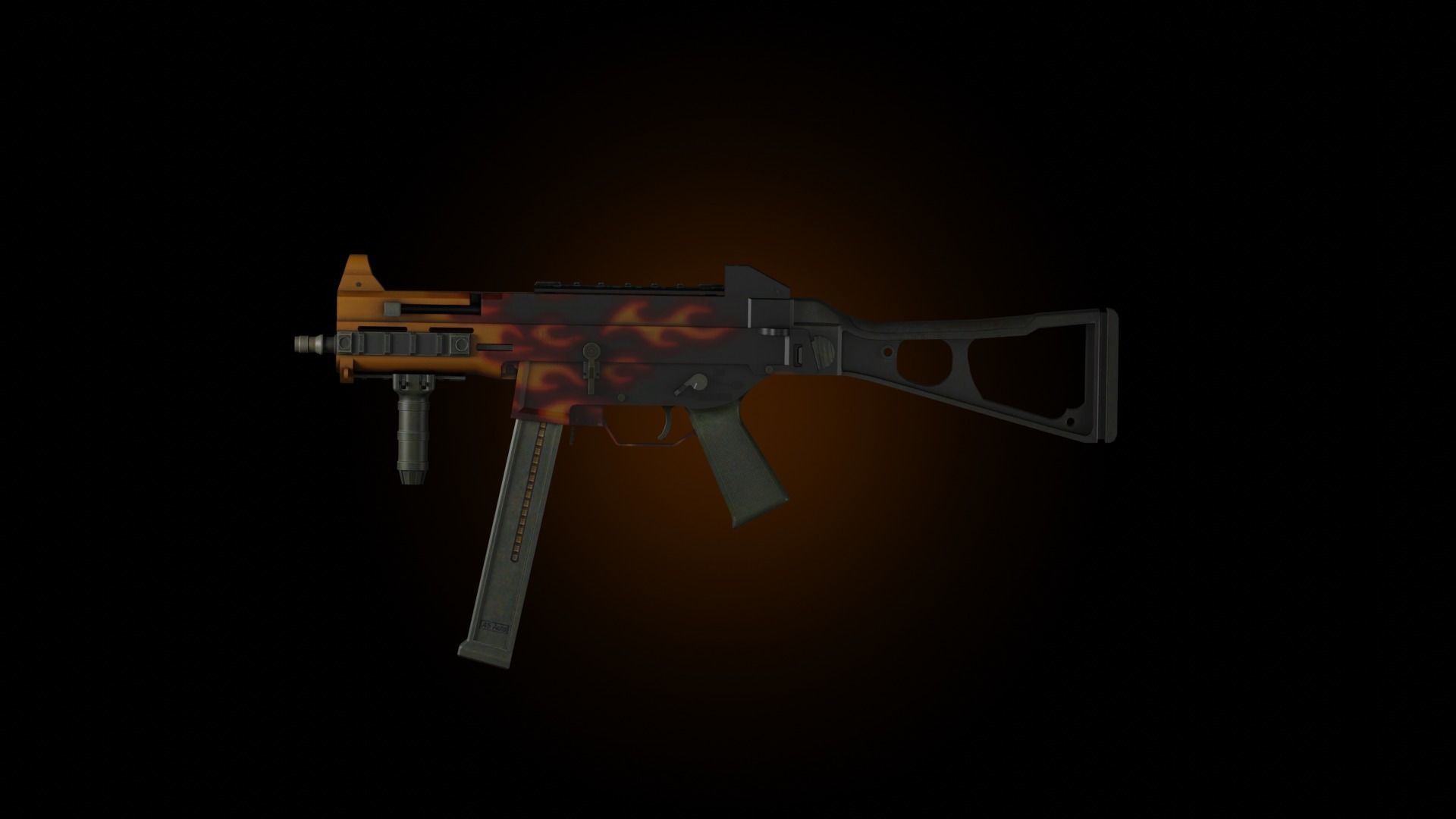 CS2 Blaze Collection 3D model | CGTrader