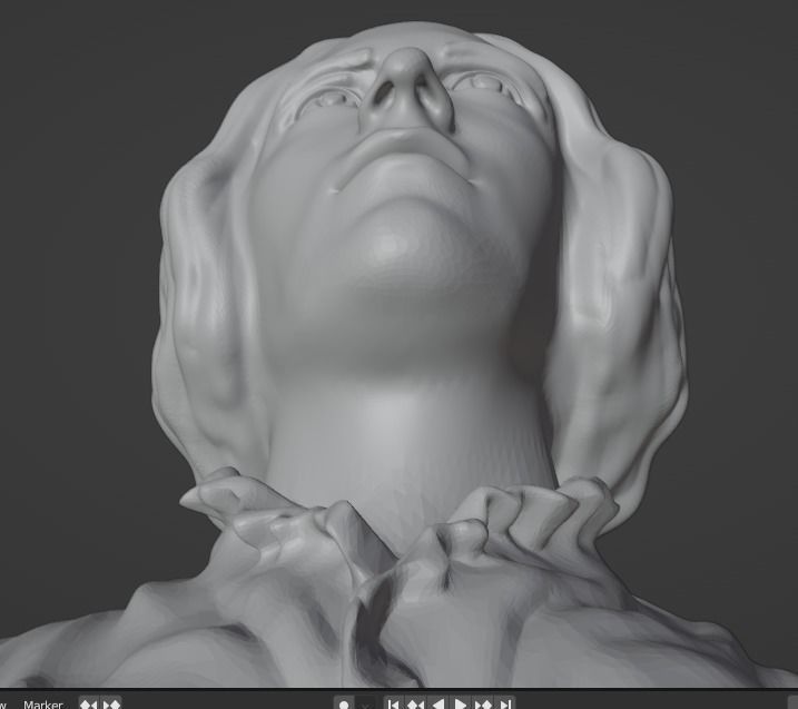 Emily Bronte 3D model 3D printable | CGTrader