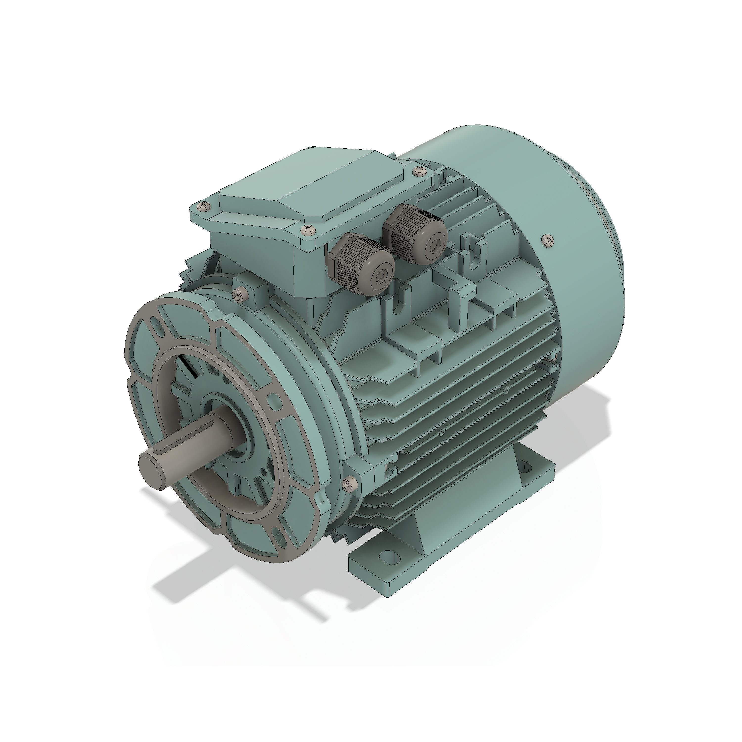 3 Phase AC induction motors - Frame size 112 3D model | CGTrader