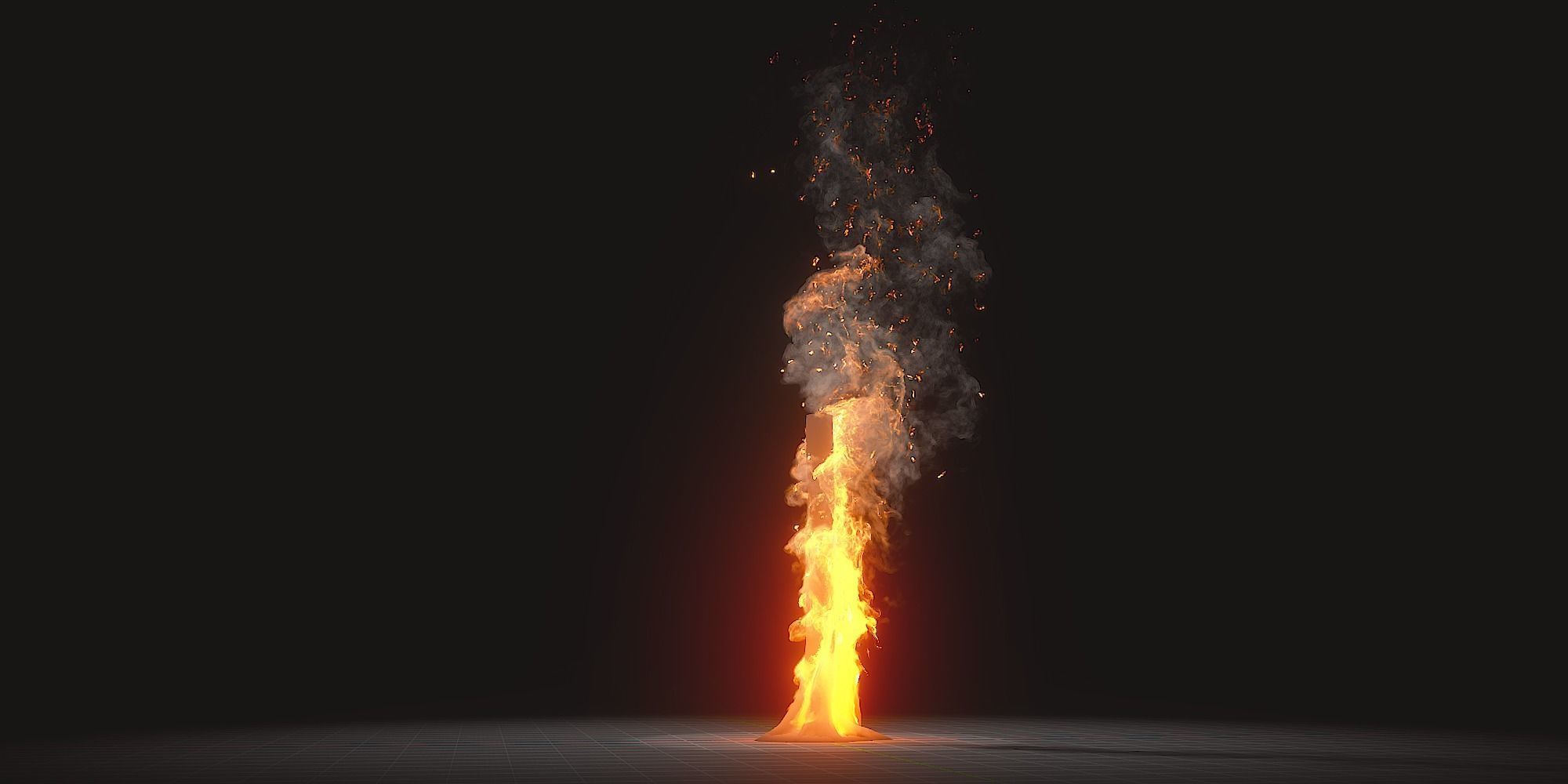 10 Animated Fire VDB Models 3D model animated | CGTrader