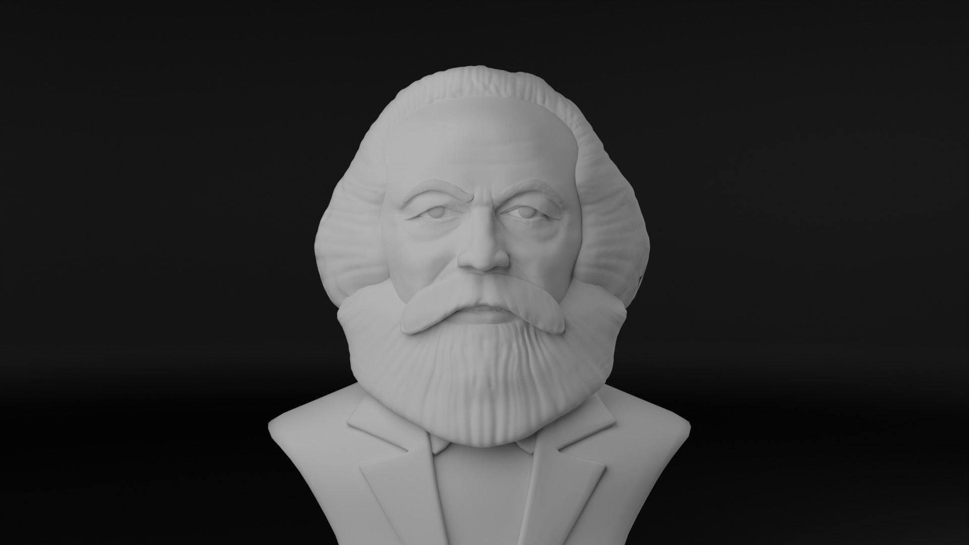 Karl Marx 3D model | CGTrader