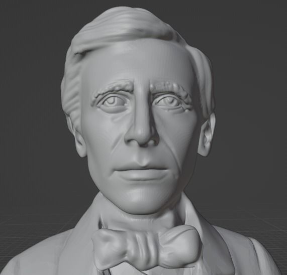Stephen Foster 3D model 3D printable | CGTrader