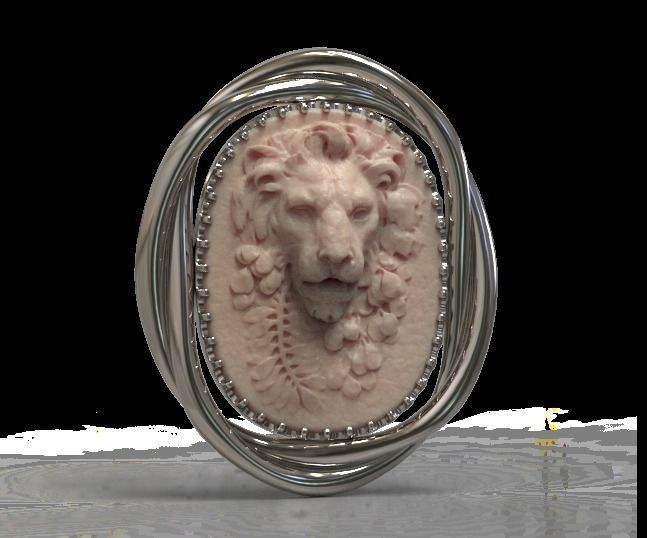 Cameo frame 3D model 3D printable | CGTrader