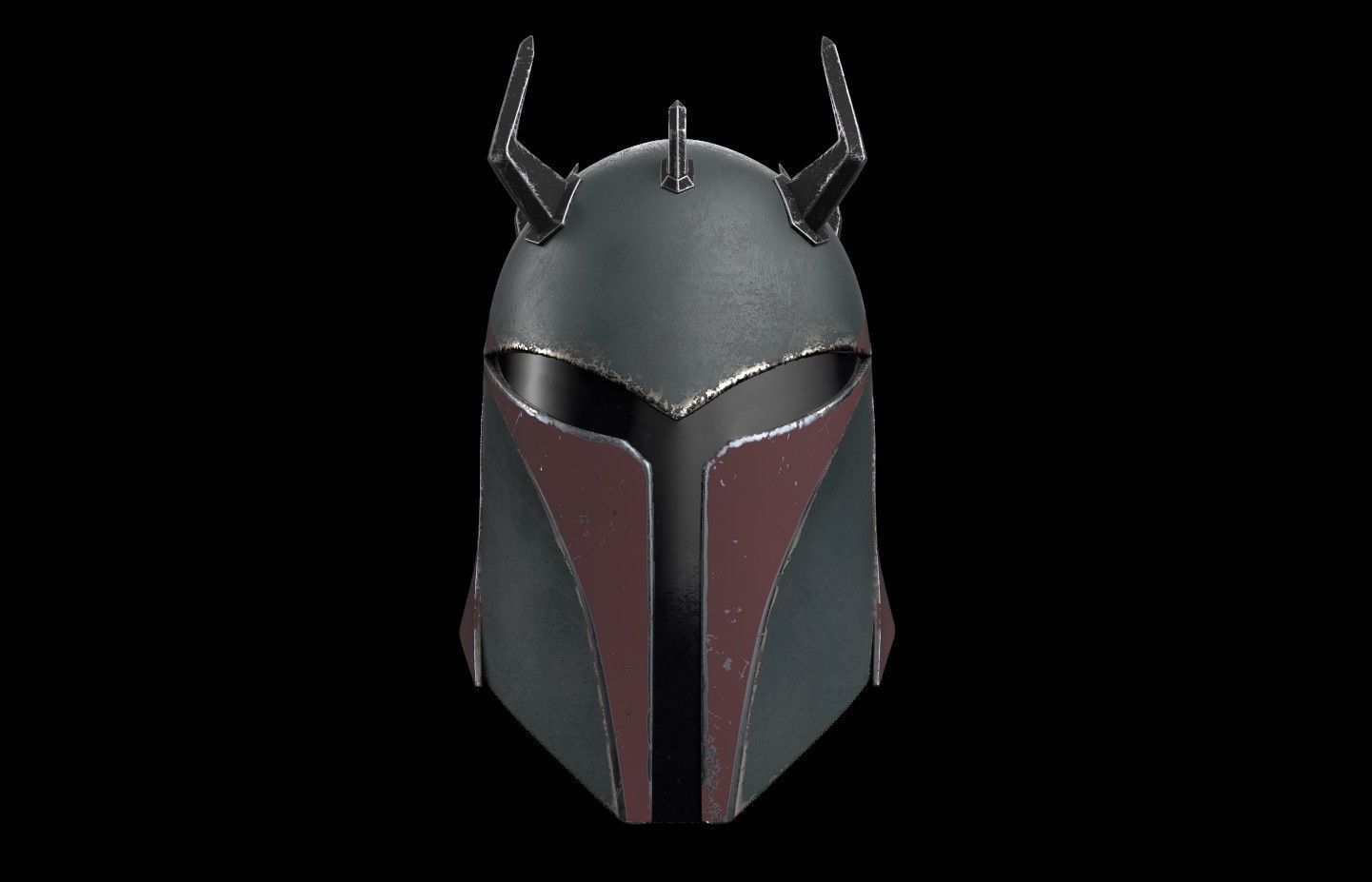 Mandalorian Maul Loyalist female Ahsoka Helmet 3d digital 3D model 3D ...