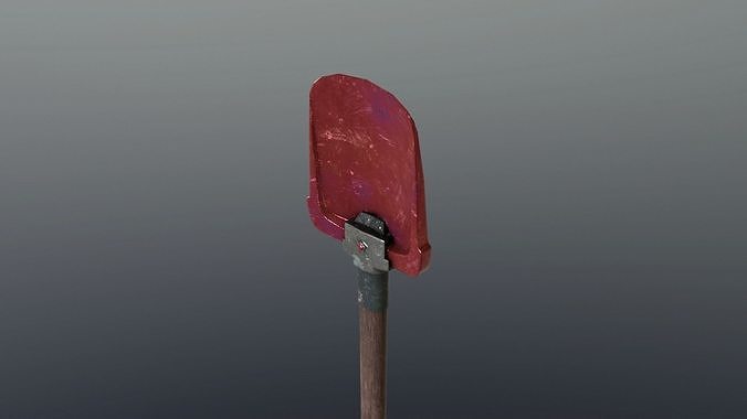 3D model Shovel - Ruby VR / AR / low-poly | CGTrader