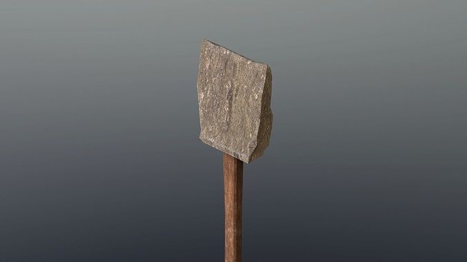 3D model Shovel - Stone VR / AR / low-poly | CGTrader