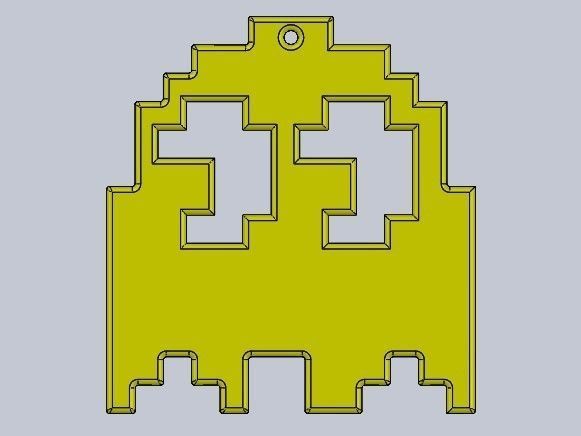 christmas ornaments pacman 3D model 3D printable | CGTrader