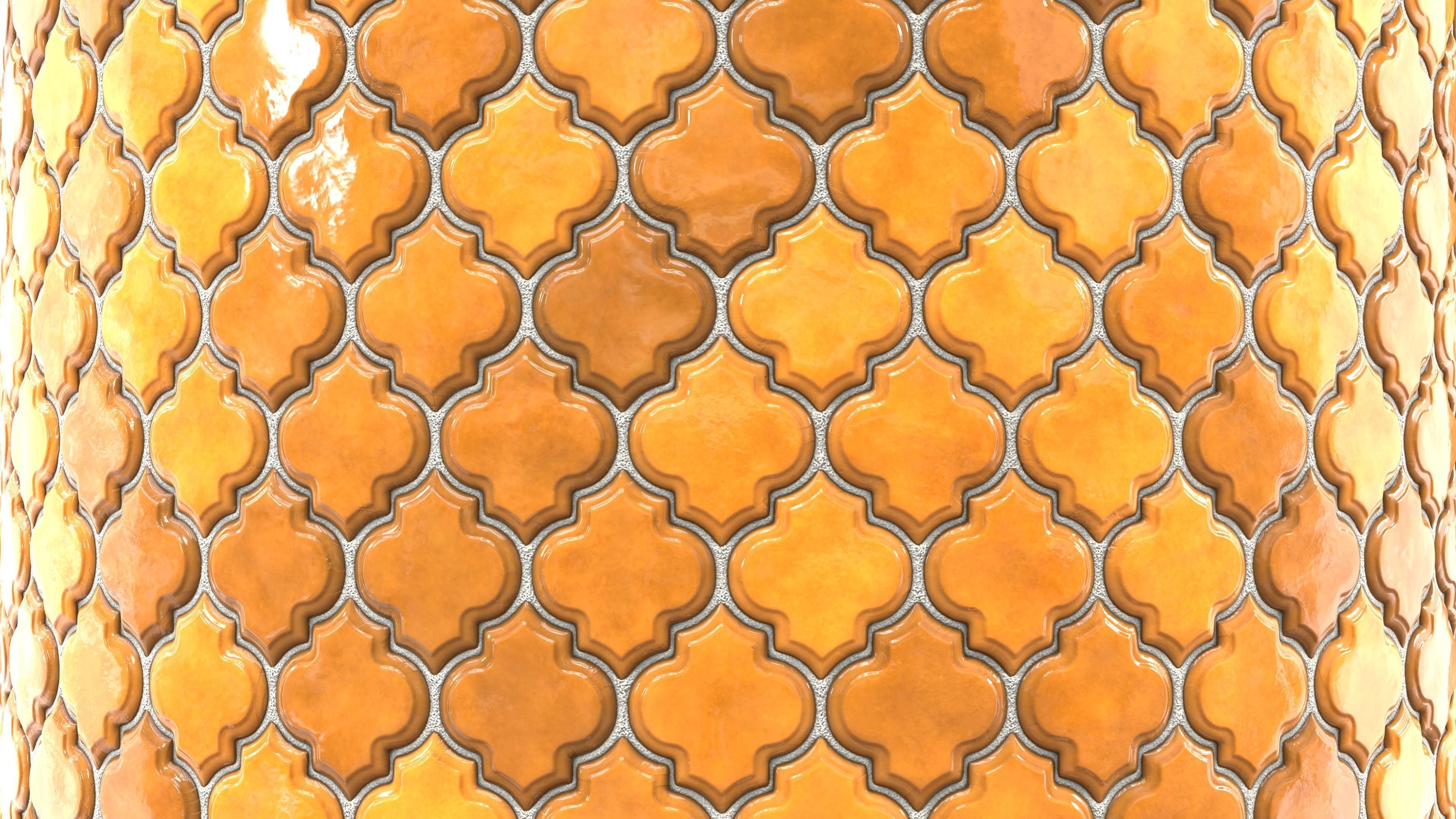 kitchen glaze tile PBR texture 007 Texture | CGTrader