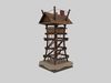 3D model watch tower VR / AR / low-poly | CGTrader