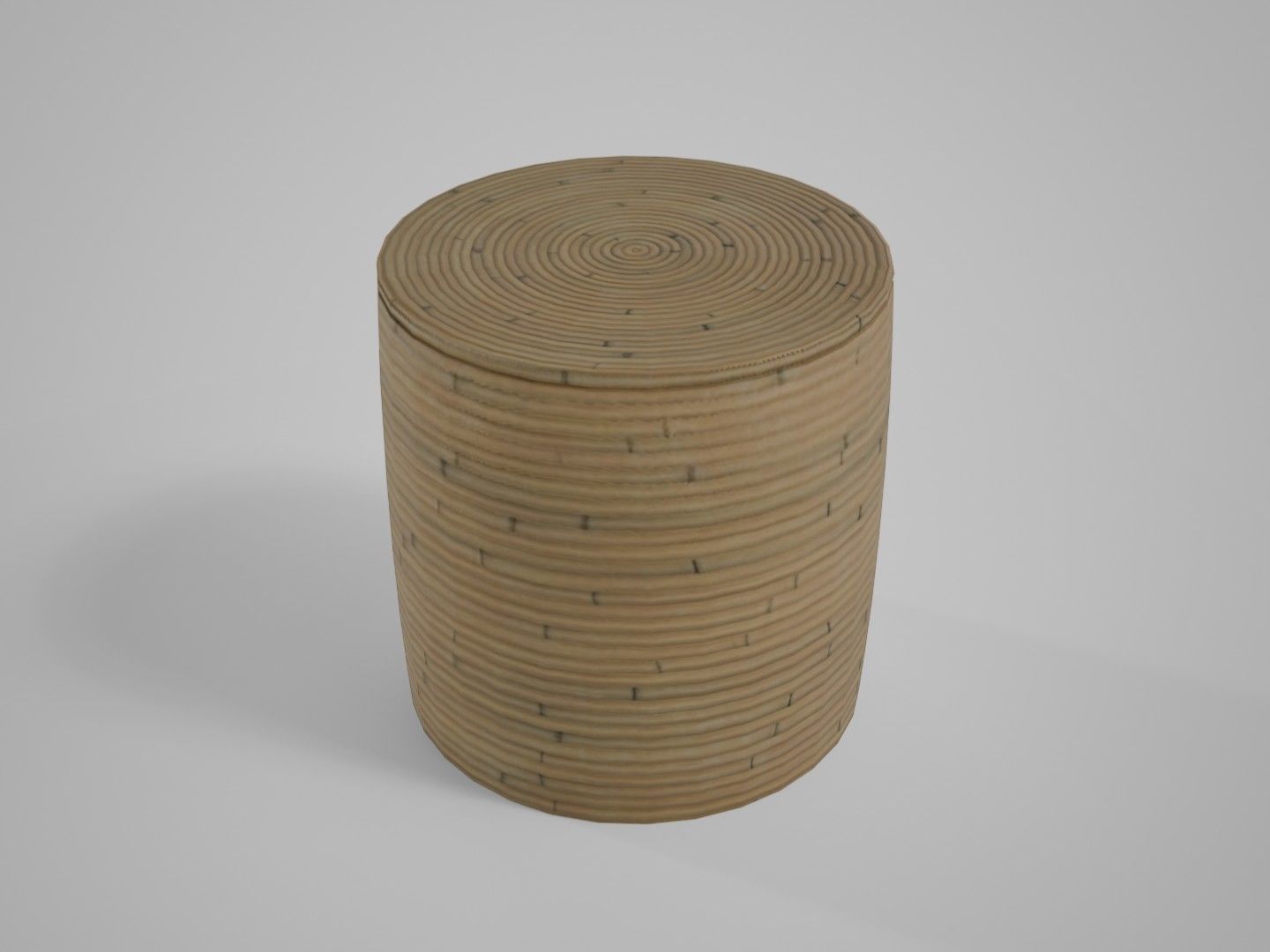 3D model Coastal Boho Side Table VR / AR / low-poly | CGTrader