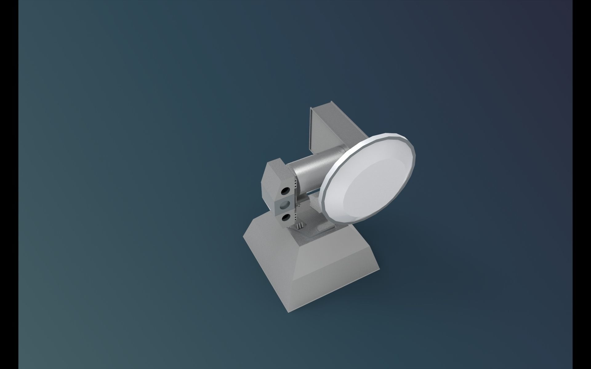 CEROS 200 FIRE CONTROL RADAR SHIP 3D model 3D printable | CGTrader