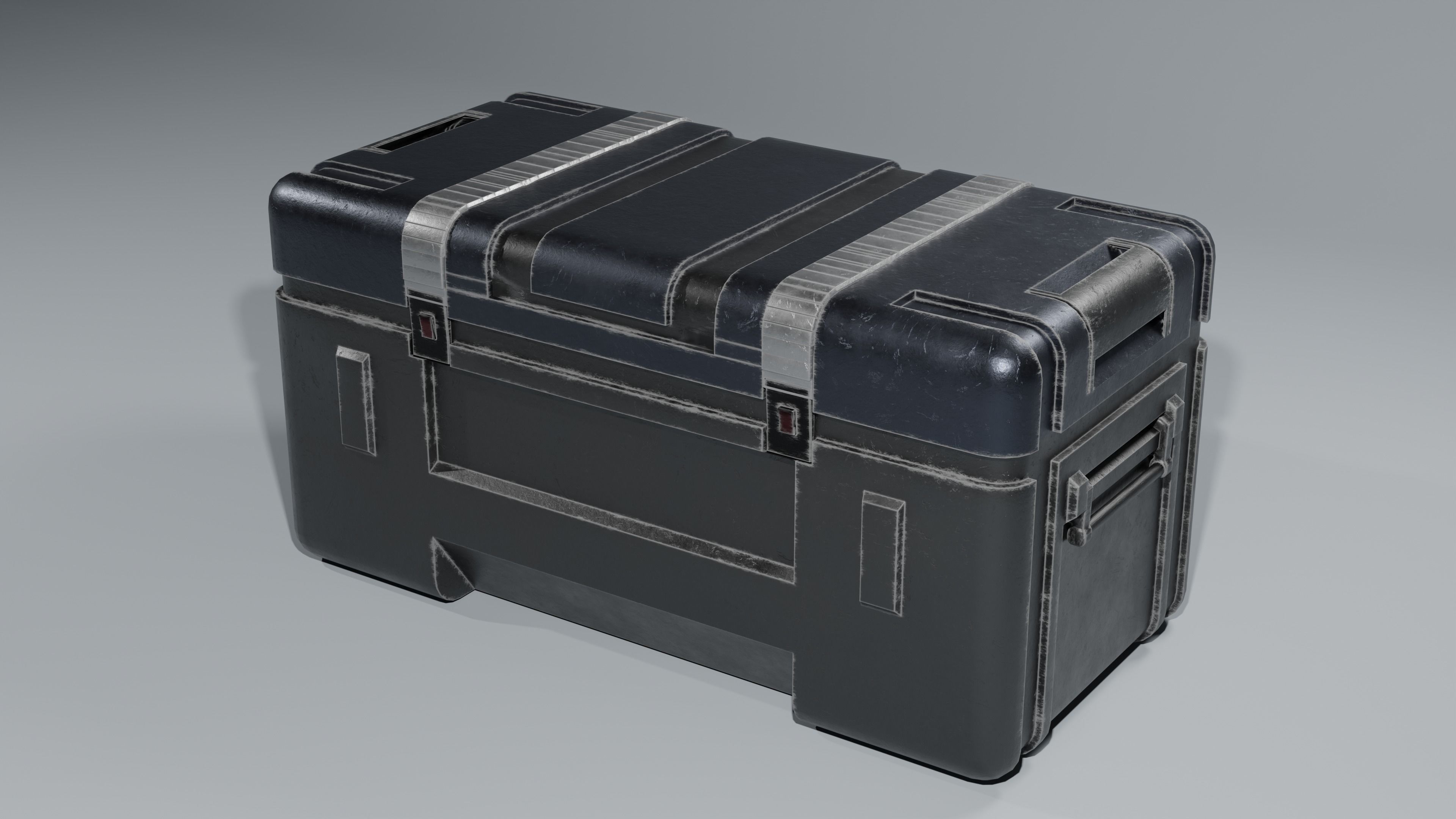 Sci-Fi Industrial Military Crates 3D model | CGTrader
