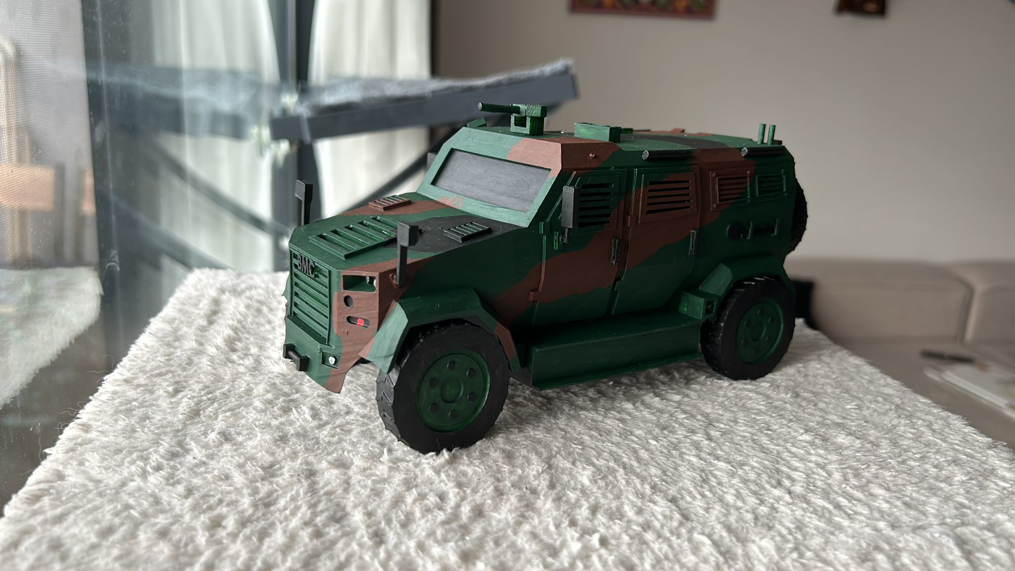 BMC Amazon armored vehicle 3D model 3D printable | CGTrader