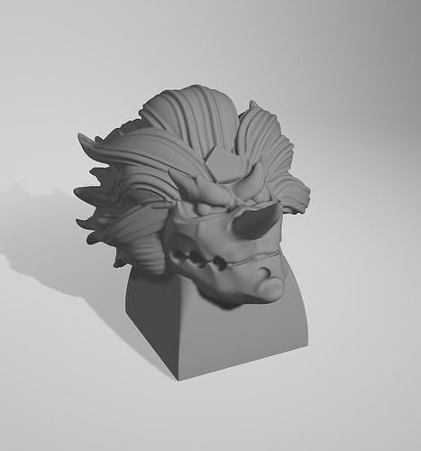 susanoo sasuke keycaps 3D model 3D printable | CGTrader