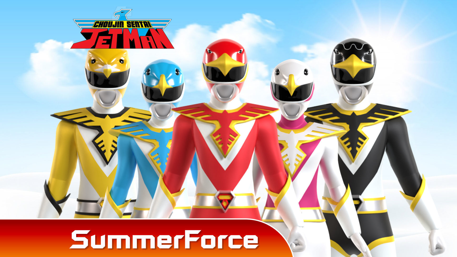 Yellow Owl - Chojin Sentai Jetman 3D model rigged | CGTrader