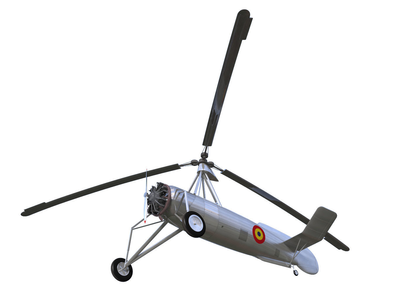 Cierva C30 3D model | CGTrader