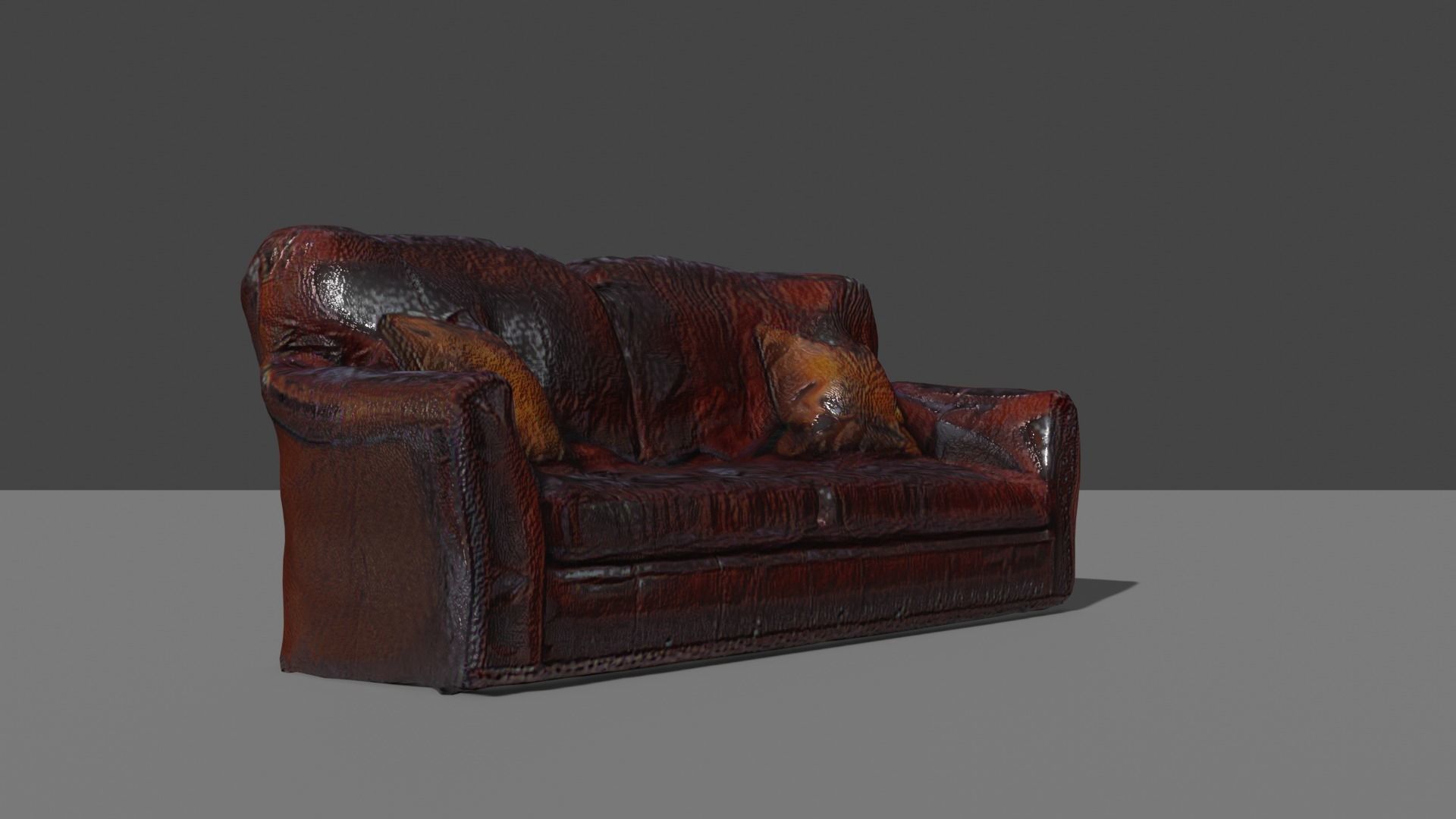 Steampunk Couch Pack free VR / AR / low-poly 3D model | CGTrader