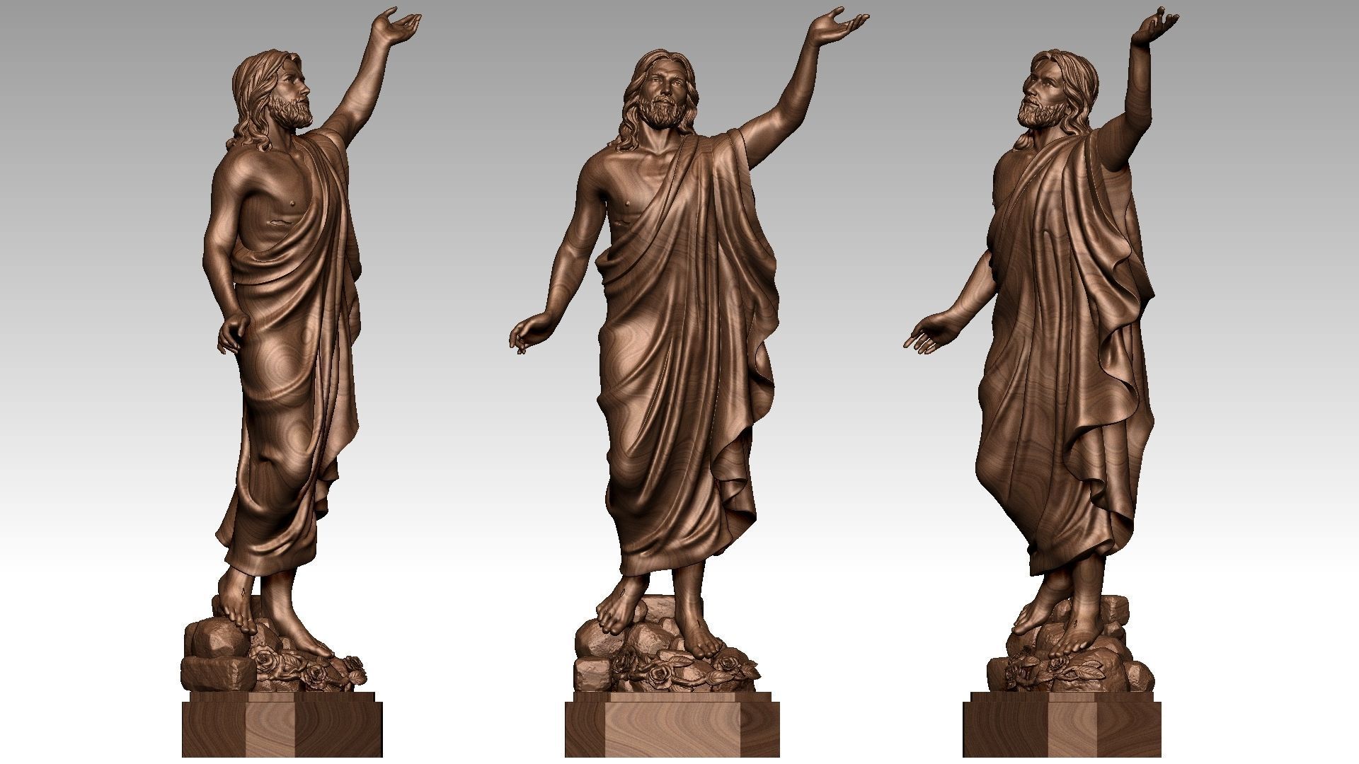 Resurrection of Jesus Christ 3D model 3D printable | CGTrader