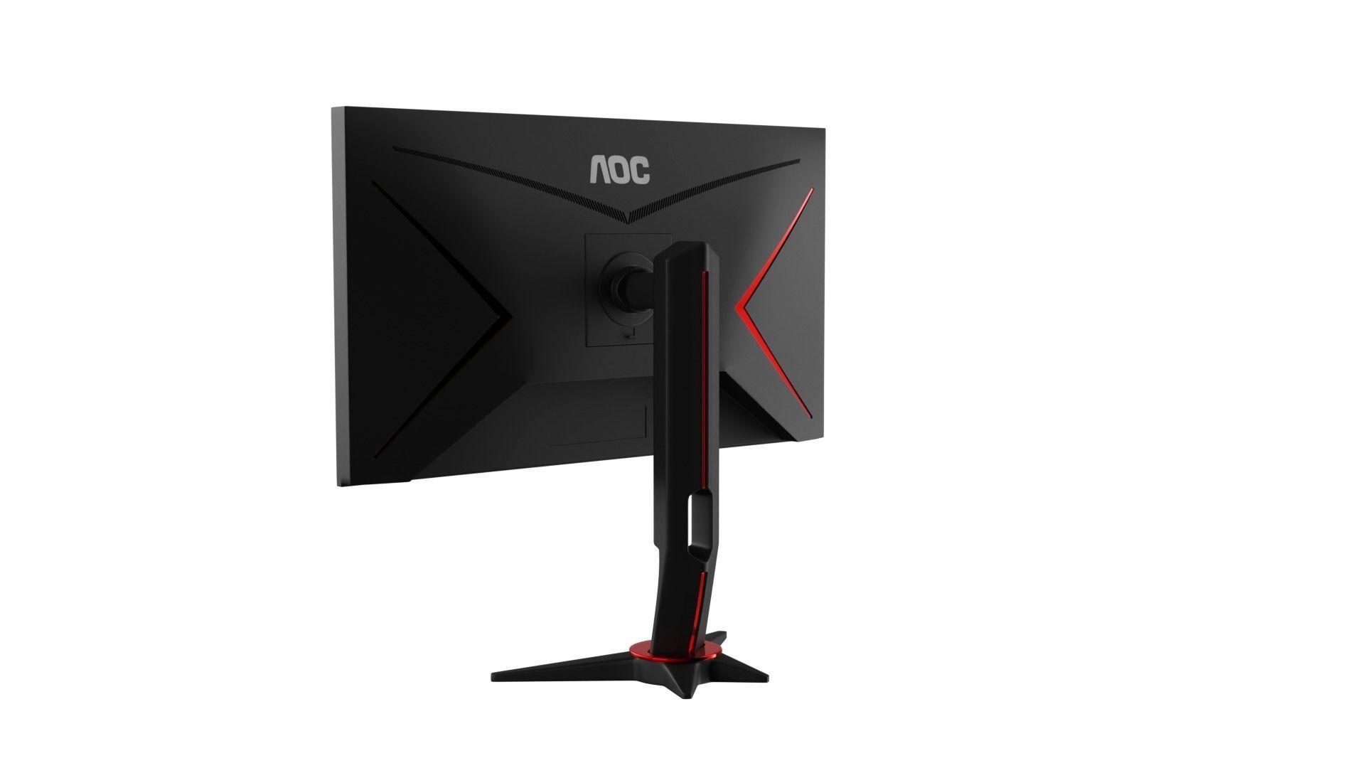 3D model AOC gaming monitor VR / AR / low-poly | CGTrader