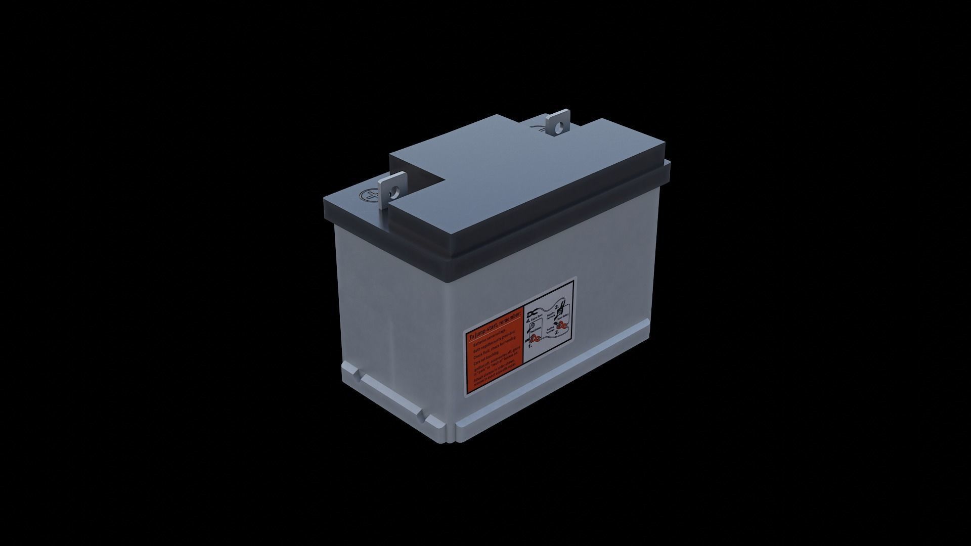 3D model Car Battery VR / AR / low-poly | CGTrader