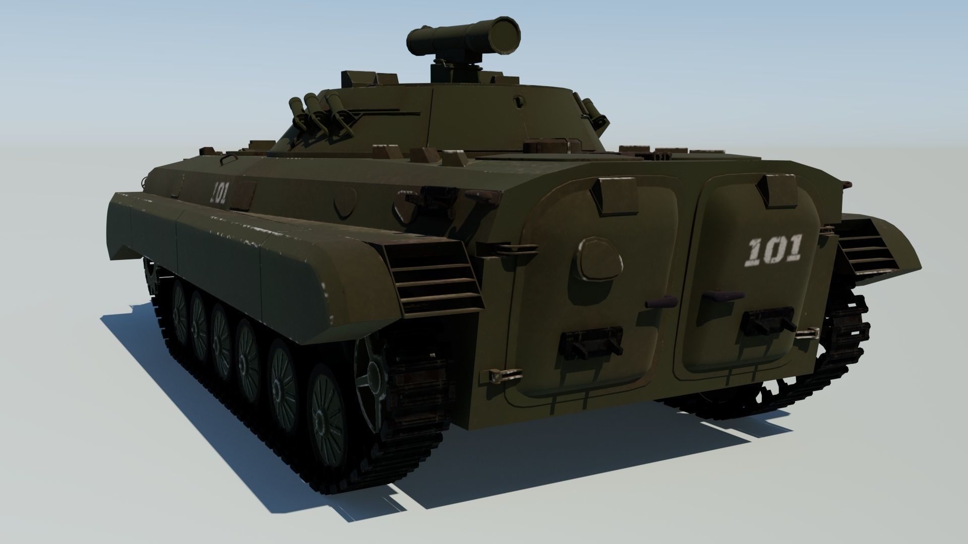 3D model BMP-2 VR / AR / low-poly | CGTrader
