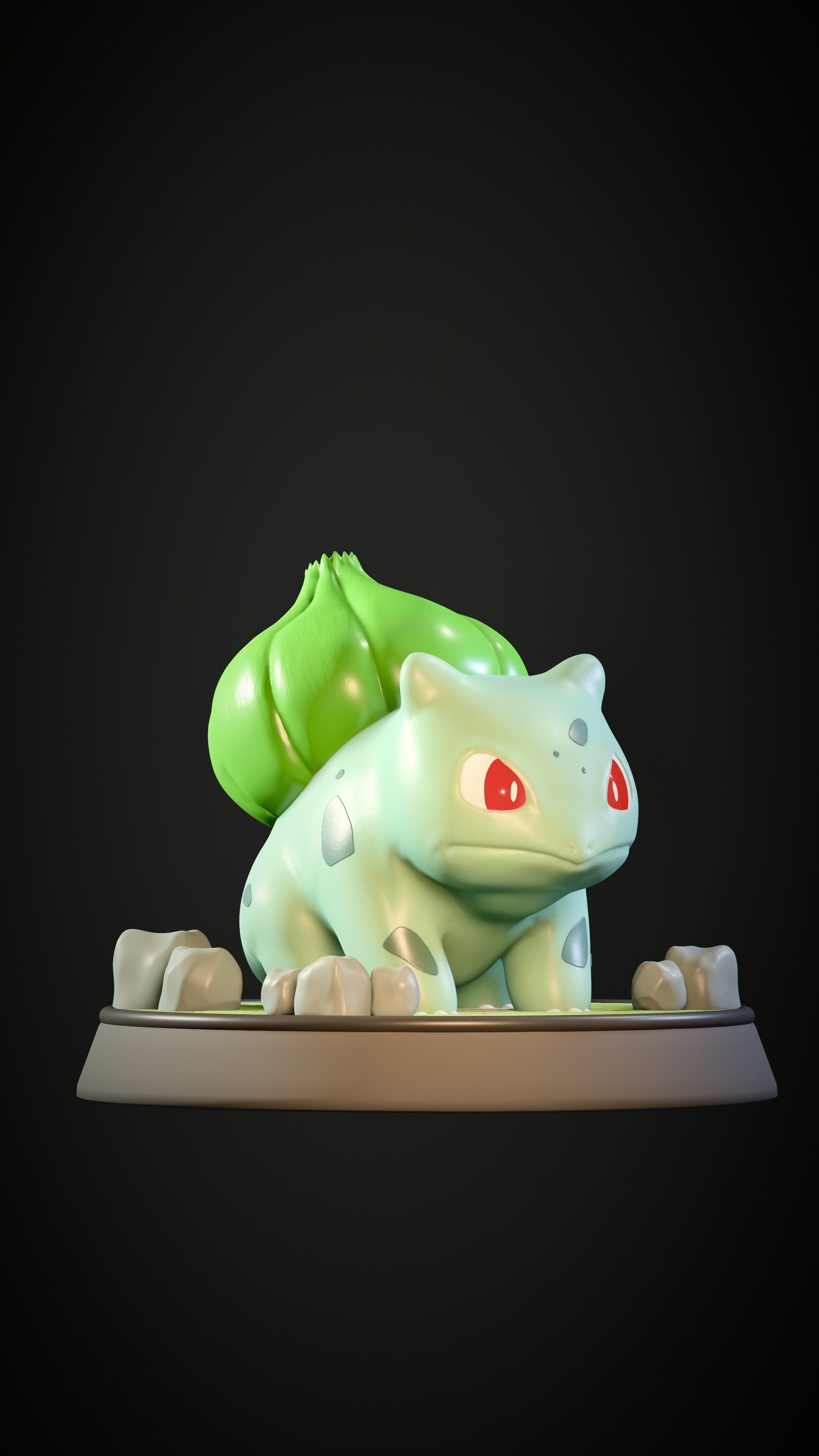 The Pokemon Essence Nomads Finely Detailed Bulbasaur 3D model 3D ...