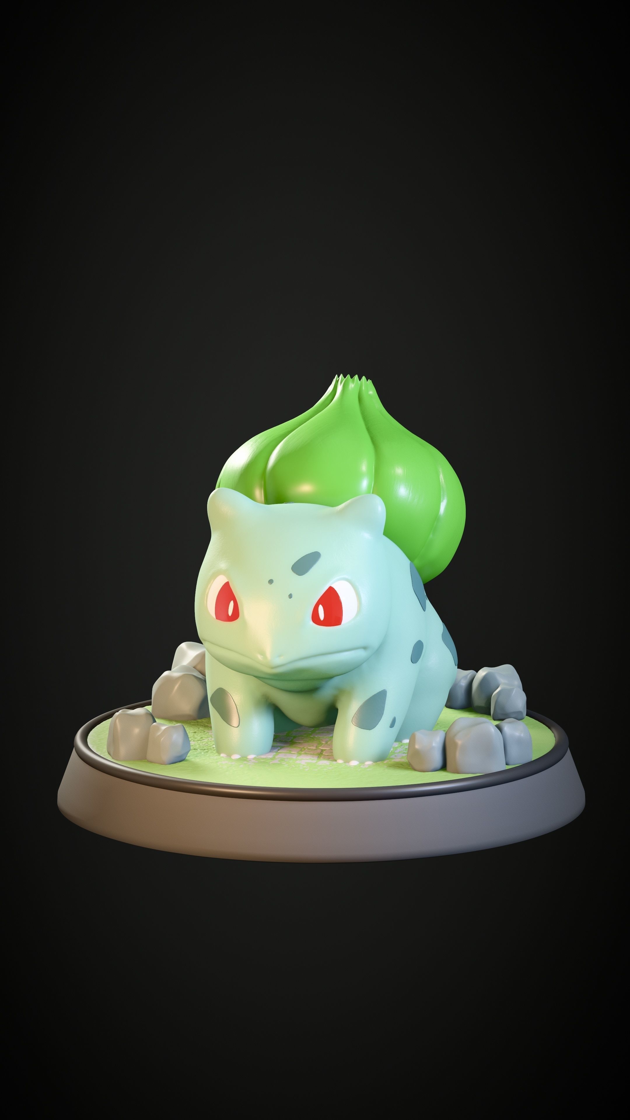 The Pokemon Essence Nomads Finely Detailed Bulbasaur 3D model 3D ...