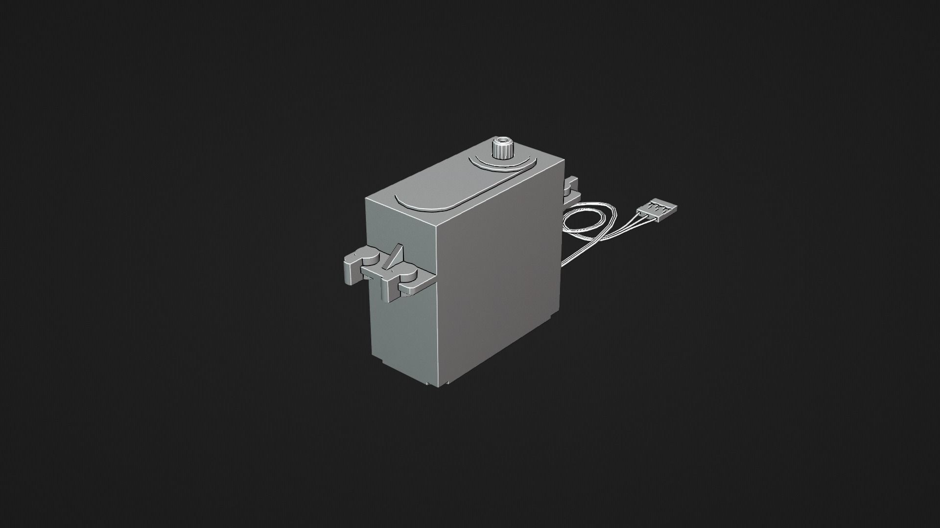 3D model Servo Motor VR / AR / low-poly | CGTrader