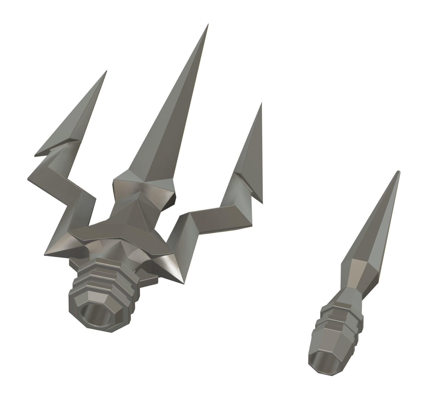 Trident Black Manta 1-10 scale 3D model 3D printable | CGTrader