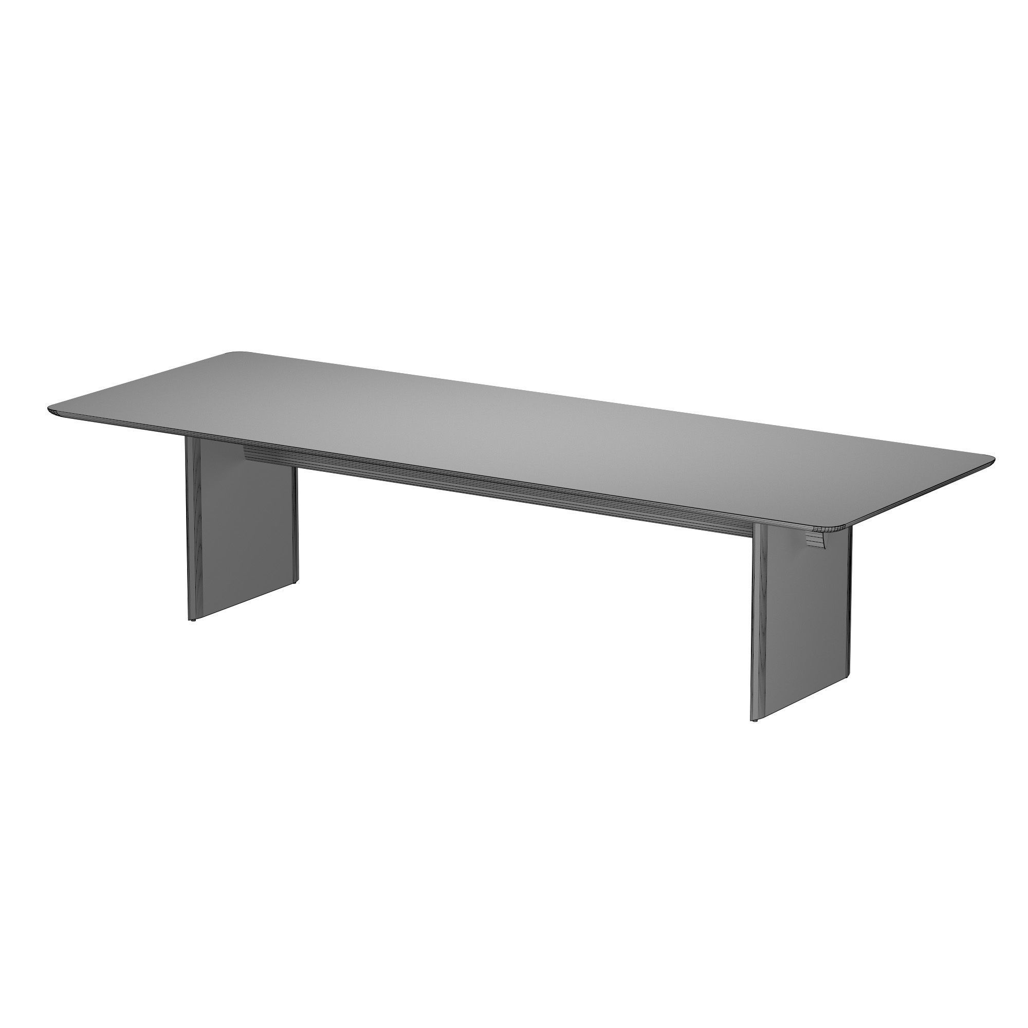 nami rectangle dining table 3D model | CGTrader