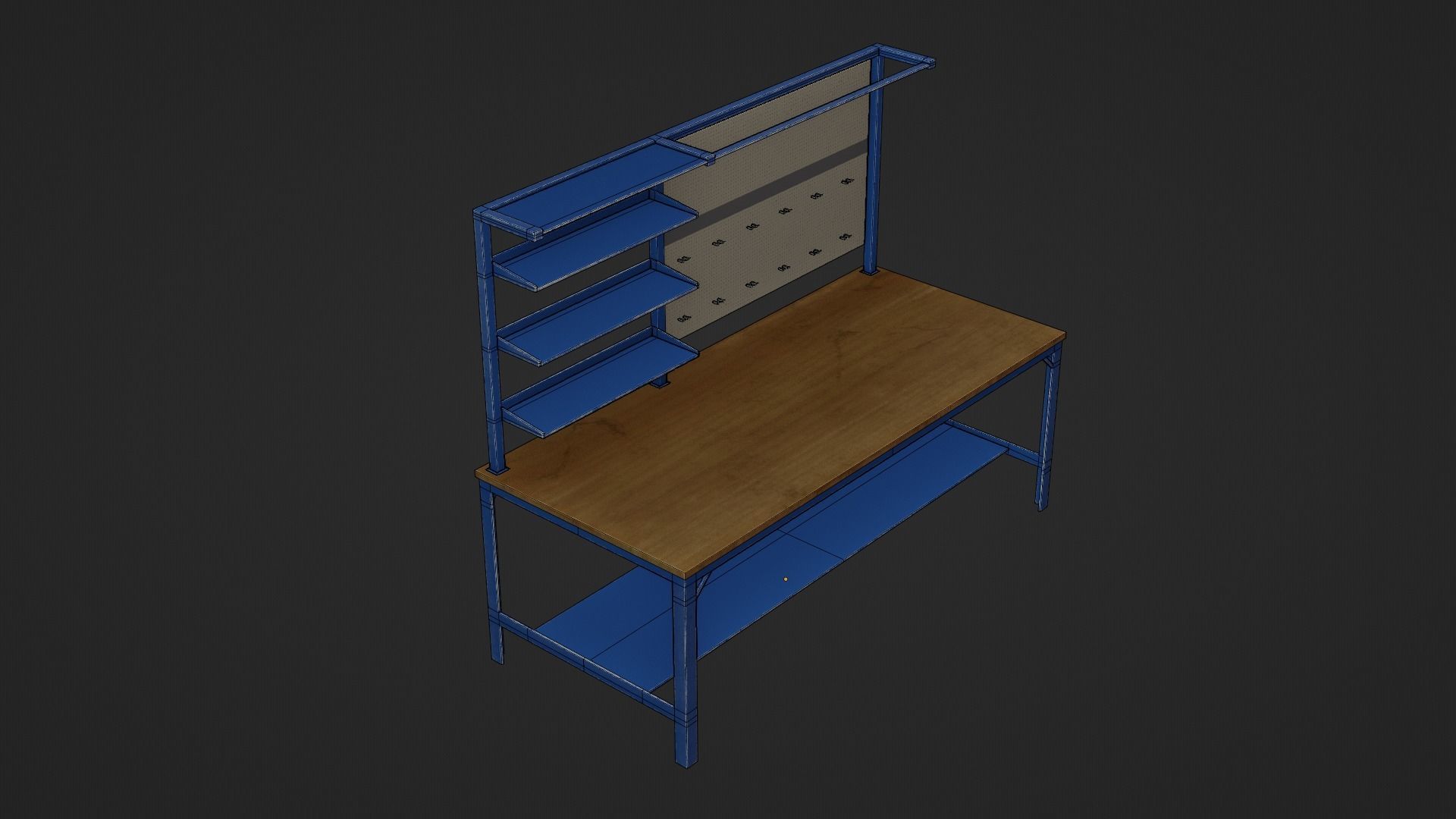 3D model Workbench VR / AR / low-poly | CGTrader