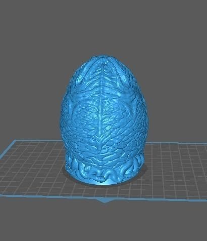 Alien Egg for diorama 3D model 3D printable | CGTrader