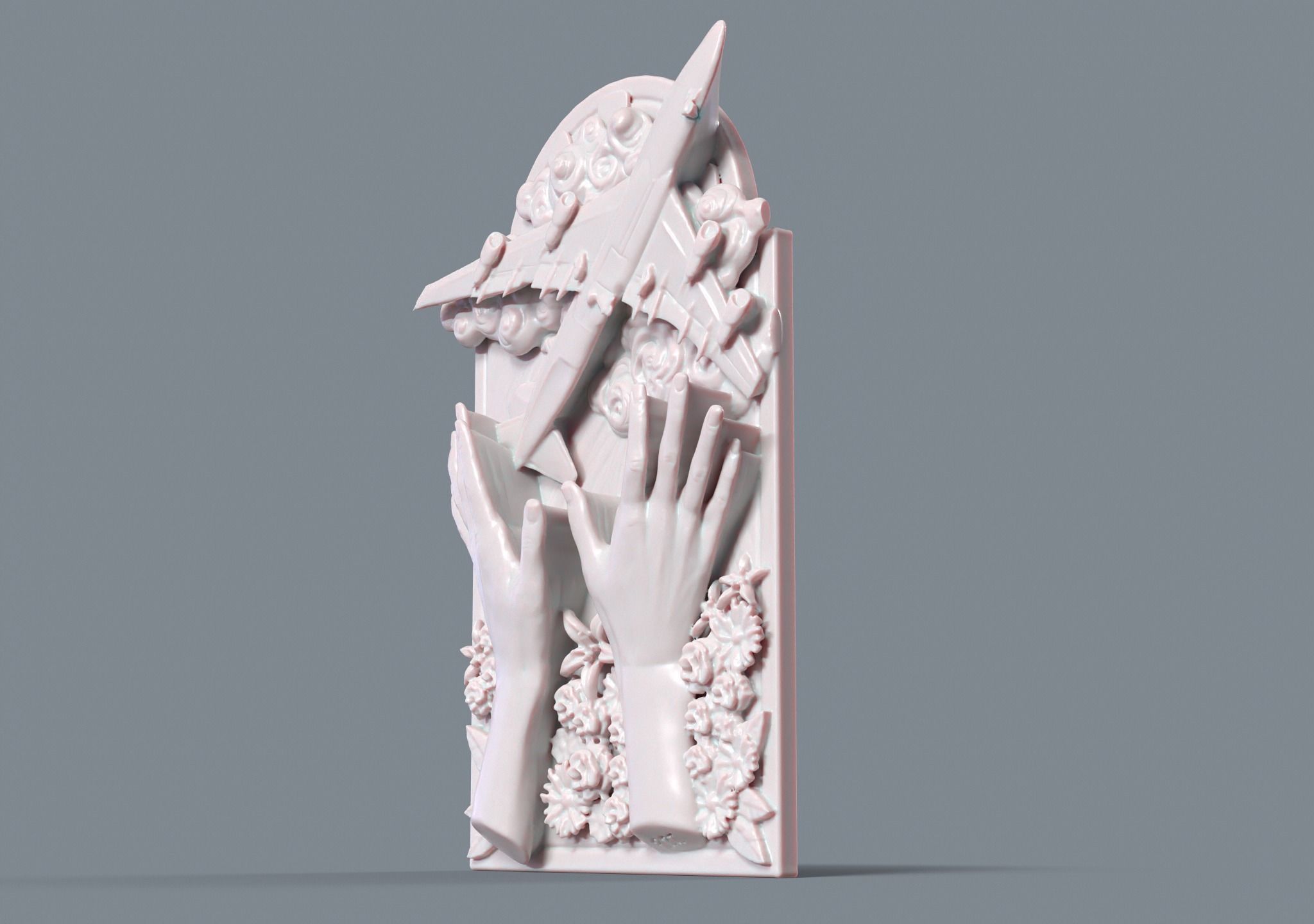 Come back soon- farewell figure 3D model 3D printable | CGTrader