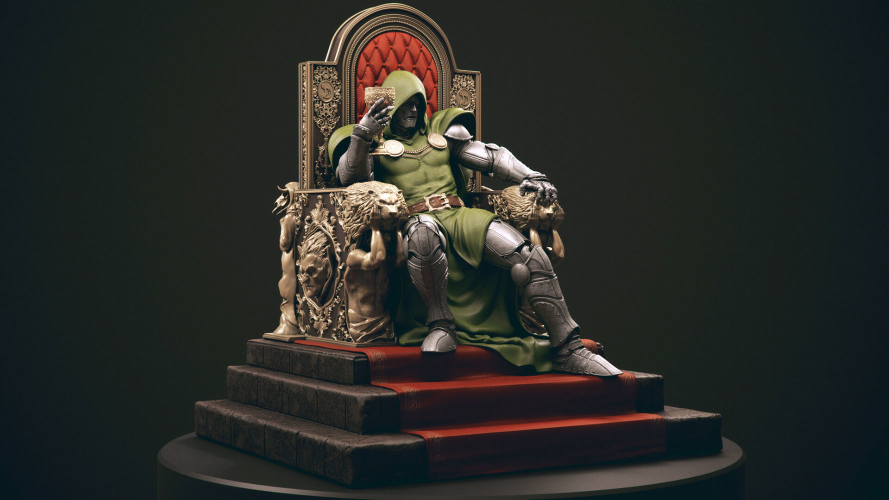 Dr Doom 3D Model Ready to Print STL 3D model 3D printable | CGTrader