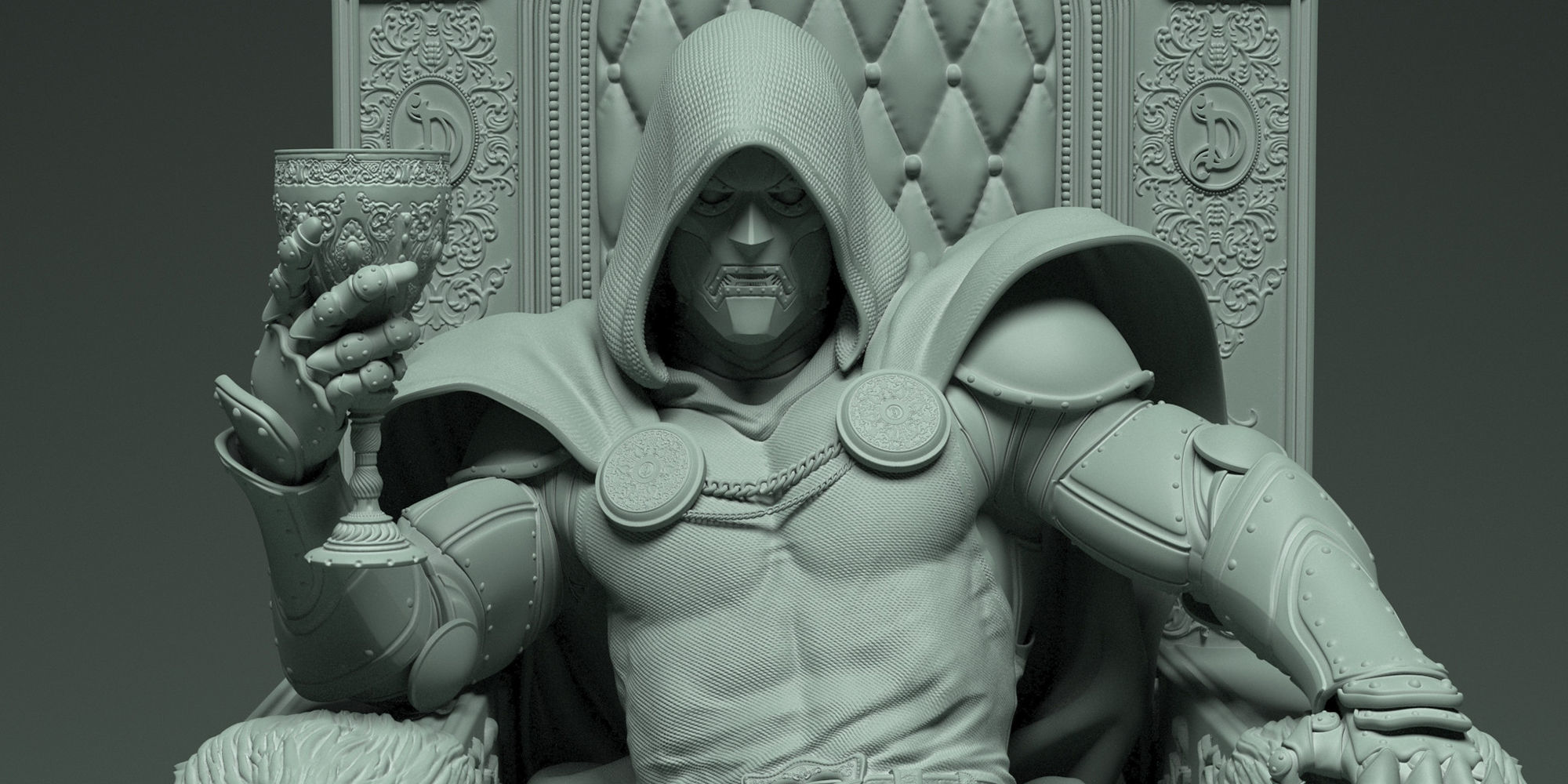 Dr Doom 3D Model Ready to Print STL 3D model 3D printable | CGTrader