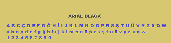 3D modeled alphabet and numbers in the Arial black font 3D model | CGTrader