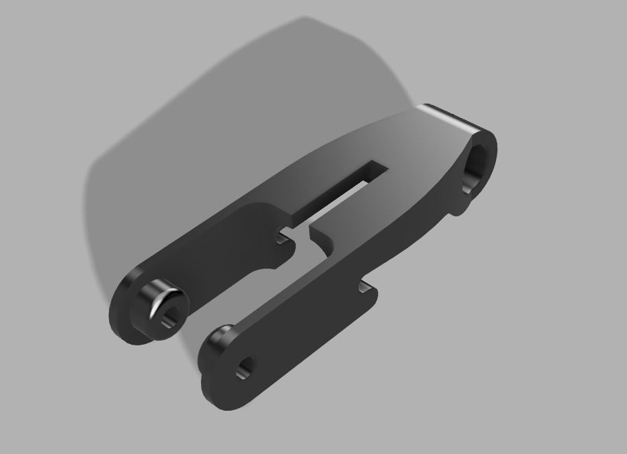 Piper ArcherII PA28-181 with flaps keychain 3D model 3D printable ...