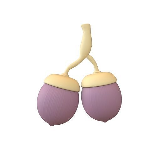 3D model Acorn Fruit v1 005 VR / AR / low-poly | CGTrader